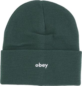 Obey Karma Beanie - - Accessories - Herren - Gr&uuml;n - ONE SIZE
