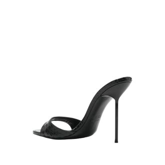 PARIS TEXAS Px836 Heeled Mule - - Shoes - Damen - Schwarzk - 36 EU