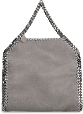 Stella McCartney Womens Tote Falabella Mini Light Grey Polyester Bags