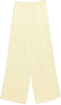 Fabiana Filippi Femme, Pantalons, Jaune, Taille: 40 FR Elasticated Wide Pantalons