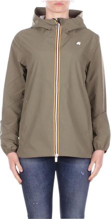 K-Way Femme, Vestes, Vert, Taille: 44 FR Veste Marguerite