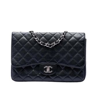 Chanel Pre-owned Classic Jumbo Single Flap - - Pre-owned - Damen - Schwarzk - ONE SIZE