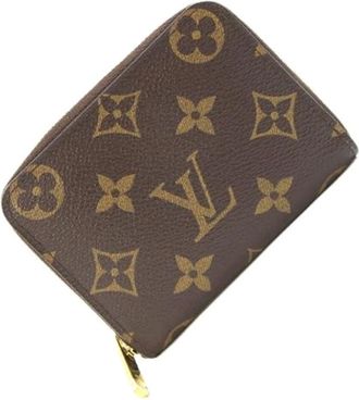 Louis Vuitton unisex, Pre-owned, Brun, Taille: ONE Size Portefeuille en toile Pre-owned