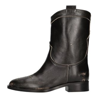 NCUB Cuccu 249 Texasfango Leder Texaner Stiefeletten - - Shoes - Damen - Braun - 36 EU