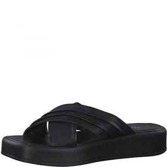 Marco Tozzi Femme 2-2-27214-28 Sandale, Nappa Noir, 38 EU