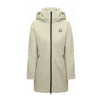 Invicta Femme, Vestes, Blanc, Taille: 40 FR Veste à fermeture éclair contrastée