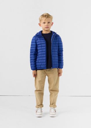 Jott Doudoune l&eacute;g&egrave;re &agrave; capuche enfant Bleu cobalt Hugo - Taille 12/14A