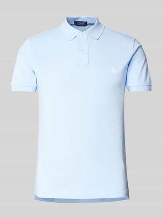 Polo Ralph Lauren Slim Fit Poloshirt mit Label-Stitching