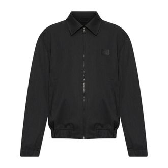 Dolce & Gabbana Jacke mit Logo-Patch - - Jackets - Herren - Grau - M
