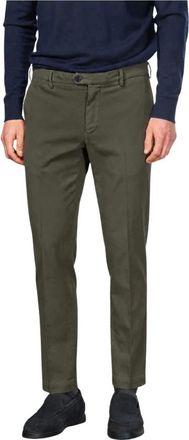 Mason's Pantalon Chino New York - Homme - Pantalons - Vert - Taille: S