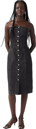 Levi's Midikleid f&uuml;r Damen, Denim (Schwarz)