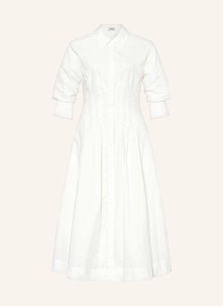 SIMKHAI Simkhai Hemdblusenkleid Jazz Mit 3/4-Arm weiss