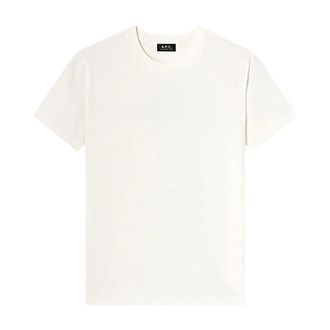 A.P.C. A.p.c., Homme, Tops, Blanc, Taille: XS Tshirt Spring26