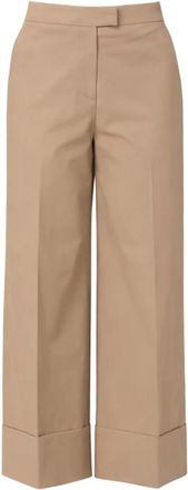 Pantaloni Torino Femme, Pantalons, Beige, Taille: 38 FR Colette Cropped Pantalons