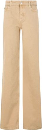 Moschino Jean large - Femme - Jeans - Beige - Taille: W26