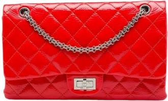 Chanel Sac bandouli&egrave;re vintage doccasion - Femme - Pre-owned - Rouge - Taille: ONE Size