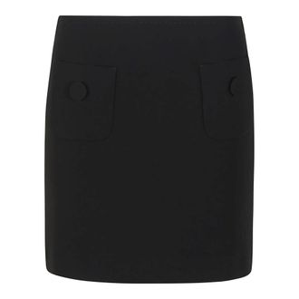 Max Mara Schwarzer Cady Minirock - - Skirts - Damen - Schwarzk - S