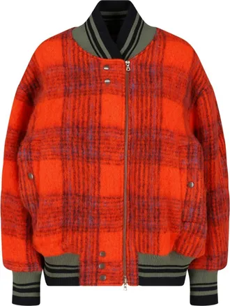 Dries Van Noten Mohair-Bomberjacke