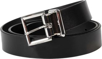 Calvin Klein Logo G&uuml;rtelschnalle - - Accessories - Damen - Schwarzk - 95 CM