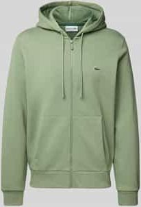 Lacoste Regular Fit Sweatjacke aus Baumwoll-Mix