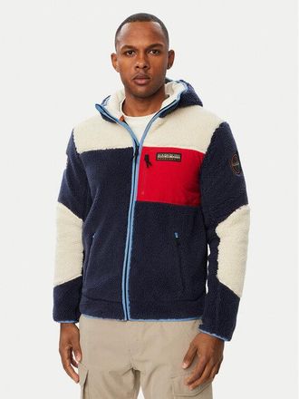 Napapijri Fleecejacke Yupik NP0A8AZX Dunkelblau Regular Fit