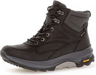 Gabor Damen Schn&uuml;rstiefeletten, Frauen Boots,Wechselfu&szlig;bett,Gore Tex,schn&uuml;rboots,&uuml;bergangsschuhe,Stiefel,Bootee,schwarz,40 EU / 6.5 UK