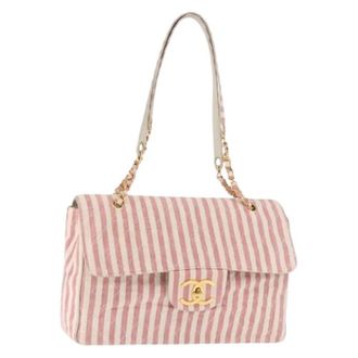 Chanel Pre-owned Vintage Schultertasche - - Pre-owned - Damen - Rosa - ONE SIZE