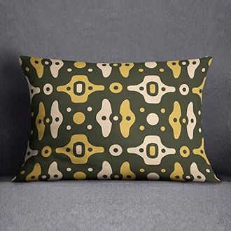 Questo Casa Dekorativ Kissenhülle, Kissenbezug, Zierkissenbezug, Wohnkultur, Für Sofa, Kaffeestube, Größe: 35x50 cm - Entworfen und hergestellt in der Türkiye