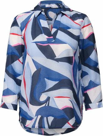 Cecil Lange Bluse - - Blouses & Shirts - Damen - Blau - S