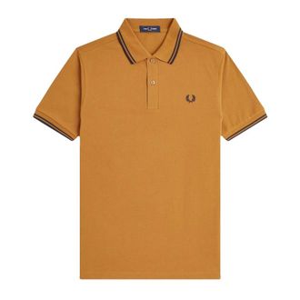 Fred Perry M3600 Poloshirt - - Tops - Herren - Braun - 2XL