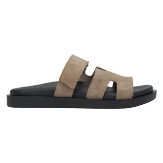 Estro & Luminara Femme, Chaussures, Beige, Taille: 39 EU Sandales Slides