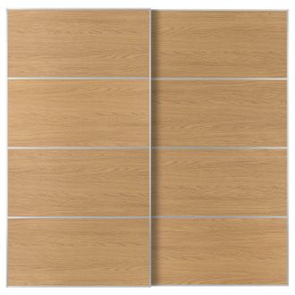 IKEA MEHAMN Schiebet&uuml;rpaar