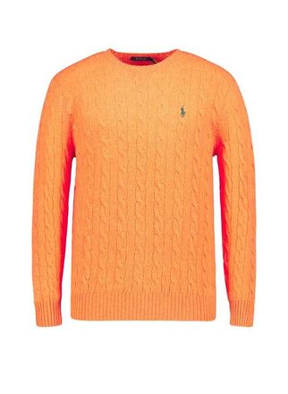 Polo Ralph Lauren Herren Pullover orange unifarben