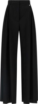 Giuseppe Di Morabito Femme, Pantalons, Noir, Taille: 36 FR Pantalon Tailleur en Toile de Laine