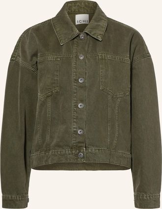 Ichi Jeansjacke Ihpella gruen