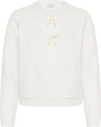 Kaffe Femme, Pulls, Blanc, Taille: 36 FR Astrid Cardigan