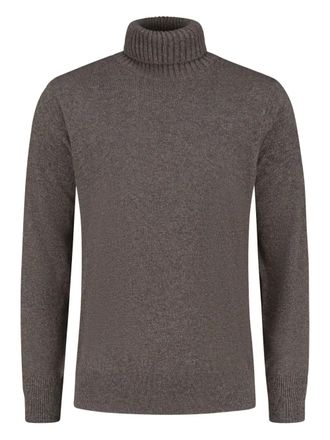 Doriani Cashmere pull à col roulé - Marron