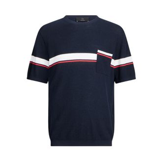 Liu Jo Homme, Pulls, Bleu, Taille: XL T-shirt en maille
