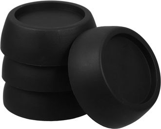 Artibetter Hemobllo 4 St&uuml;ck rutschfeste M&ouml;belgleiter aus TPR Universelle Gummipads f&uuml;r M&ouml;bel und Waschmaschinenbeine Antivibrations Bodenschoner H&ouml;henverstellbar