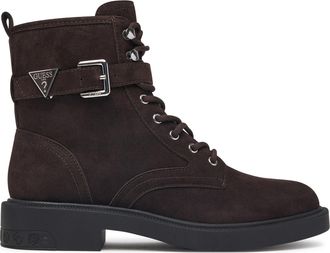 Guess Schn&uuml;rschuhe Guess FLFFE2 LEA10 Dunkelbraun