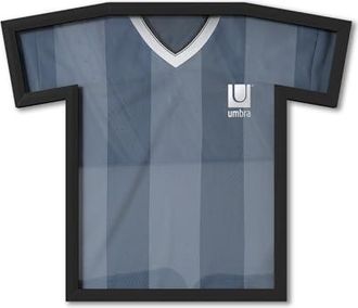 Umbra T-Frame Trikotrahmen - Bilderrahmen f&uuml;r T-Shirts und Fu&szlig;balltrikots f&uuml;r Erwachsene bis Gr&ouml;&szlig;e XL, Mittel, Schwarz