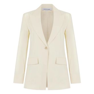 Veronica Beard Chandler Dickey Jacke - - Jackets - Damen - Wei&szlig; - M