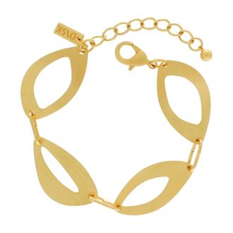Dansk Copenhagen Alaya Asymmetrisches Armband - - Accessories - Damen - Gelb - ONE SIZE