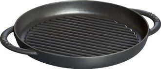 Staub Staub Fonte 1203023 Pur Gril Rond 26 cm Noir Mat