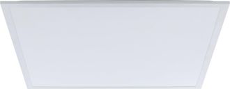 Eglo LED Panel Rabassa, Deckenlampe für Einbau in Rasterdecken, Deckenleuchte für Büro und Küche, Rasterleuchte aus Aluminium und Kunststoff in Weiß, neutr