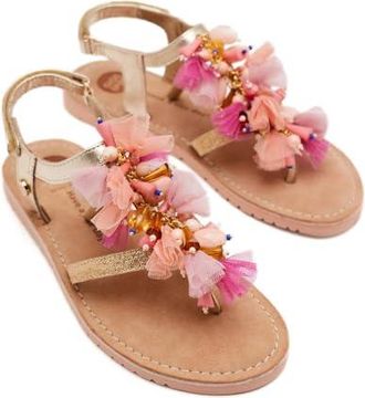 Gioseppo Oakham Sandale Plate, Multicolore, 34 EU