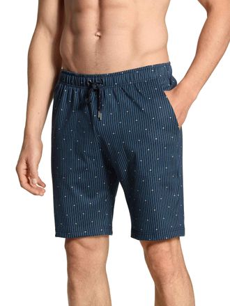CALIDA Remix Basic Sleep Bermudas Herren, mit Seitentaschen
