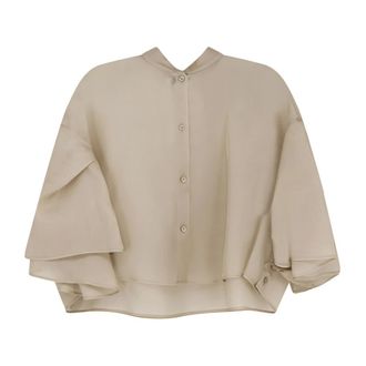 Max Mara Femme, Blouses et Chemises, Beige, Taille: 40 FR Max Mara Chemises Beige