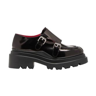 Plan C Mocassins mit Schnallen - - Shoes - Damen - Schwarzk - 39 EU