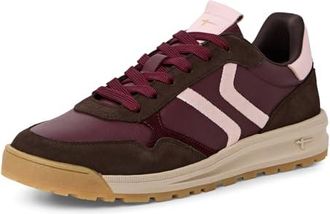 Tamaris Femme Damen Sneaker Low 1-23718-45 Basket, Merlot Comb, 38 EU